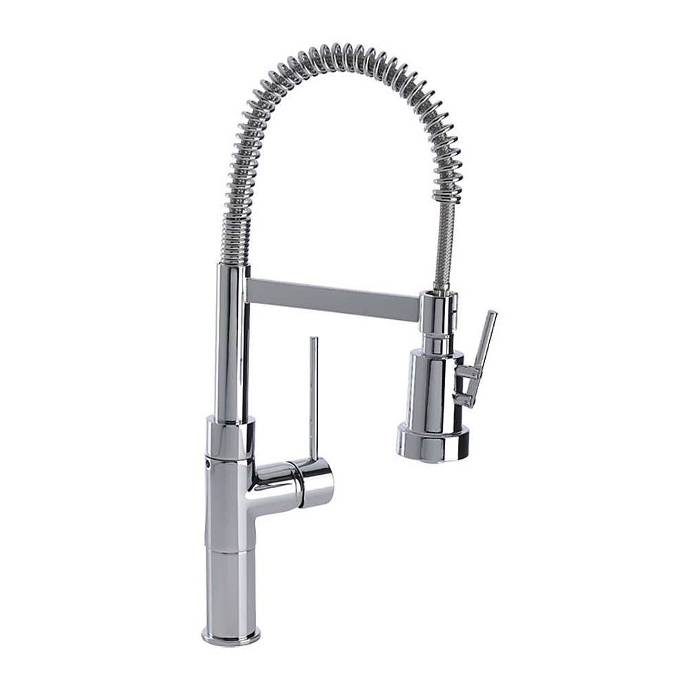TIBER PRO Professional Kitchen Tap W Handspray - Sinks-Taps.com