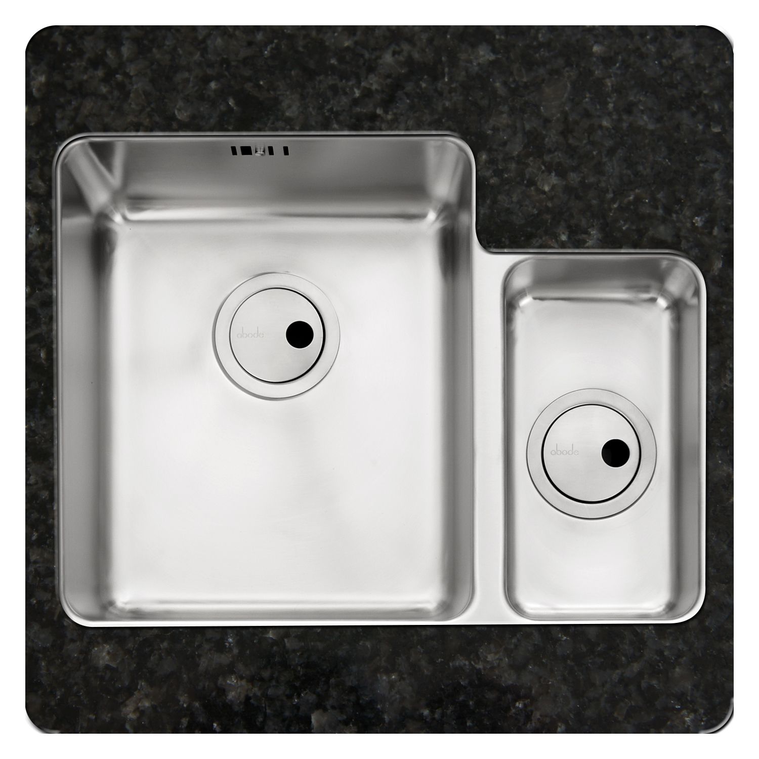 Abode AW5005 Matrix R25 1.5 Bowl Sink - Sinks-Taps.com