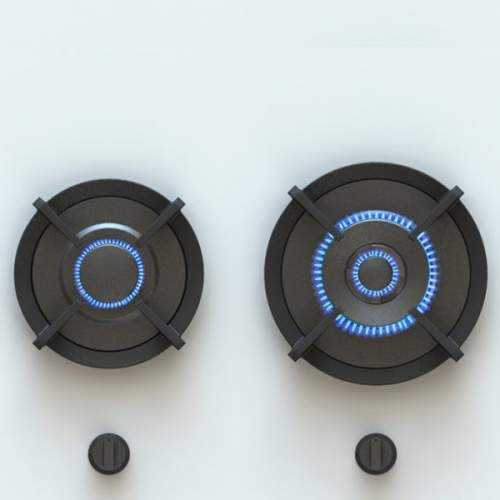 BELY PITT by Reginox - 2 Individual Hobs - Sinks-Taps.com