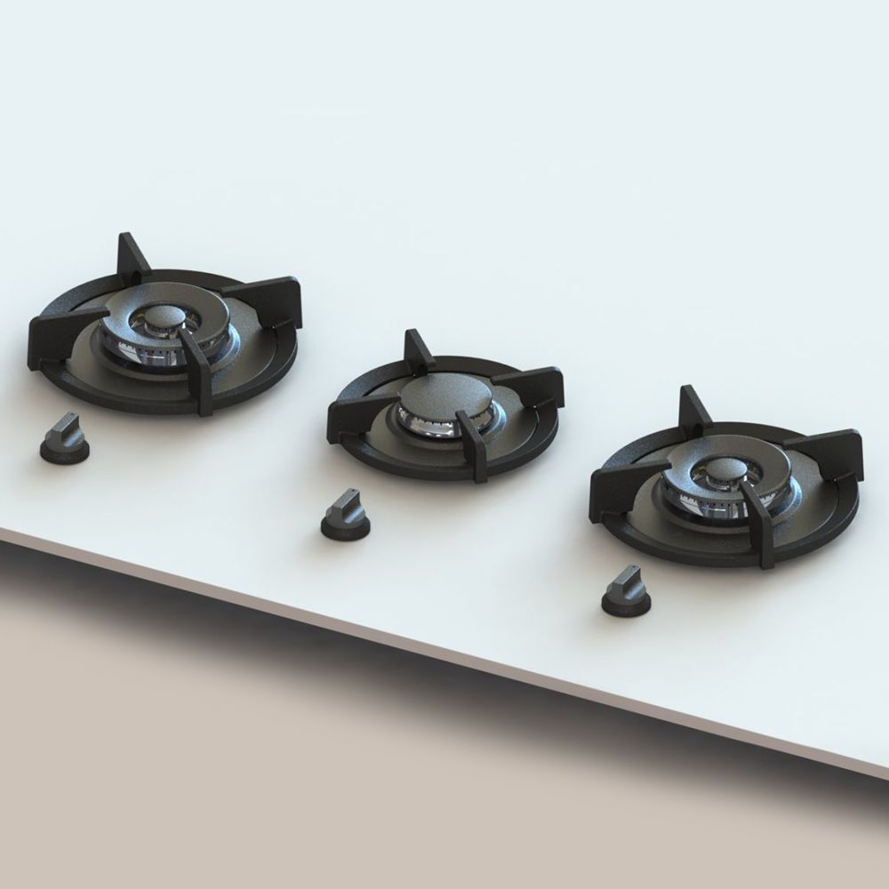 CUSIN PITT by Reginox - 3 Individual Hobs - Sinks-Taps.com