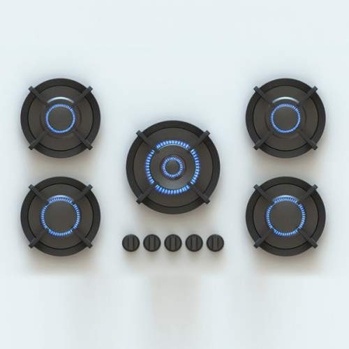 ELBRUS PITT by Reginox - 5 Individual Hobs - Sinks-Taps.com