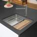 Caple AXLE 50 Stainless Steel Kitchen Sink - Sinks-Taps.com