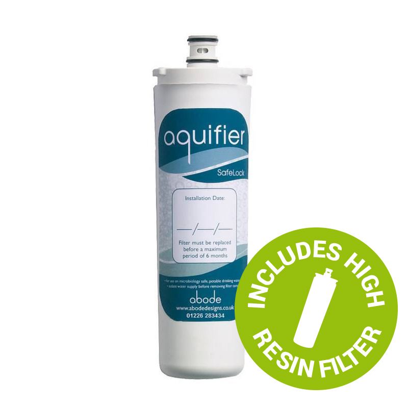 Abode Round SWICH Water Filter Diverter with High Resin Filter - Sinks ...