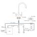 Caple VAPOS2 3 in 1 Instant Hot Water Tap - Sinks-Taps.com