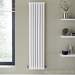 Kartell K-Rad Aspen Double White Designer Vertical Radiator 1800mm x ...